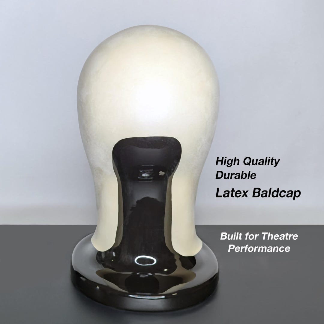 Bald Cap, Latex, Durable, Reusable, Theater Performance, Cosplay ...
