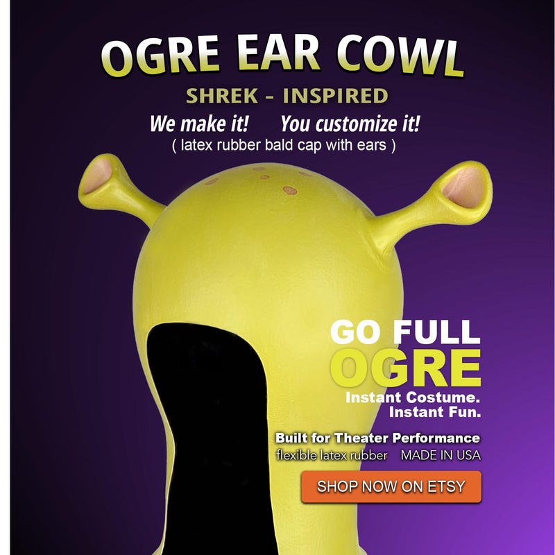 Shrek Cosplay - Etsy