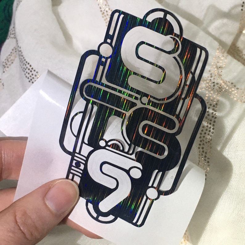 2 Sticker Set: Art Deco Explorata STS9 sticker Style Vinyl Decals, STS9 ...