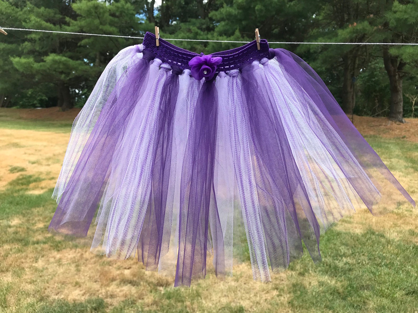 Purple Sparkle Tutu - Etsy