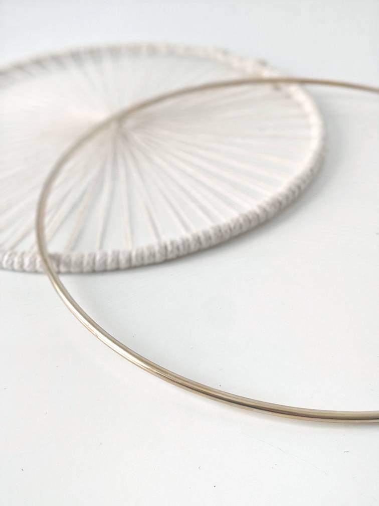 Round Weaving Hoop - Etsy