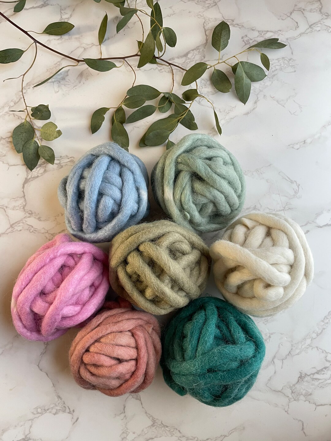 Felted Wool Yarn *colour Core* - Super Chunky - Fibre Arts - Weaving ...