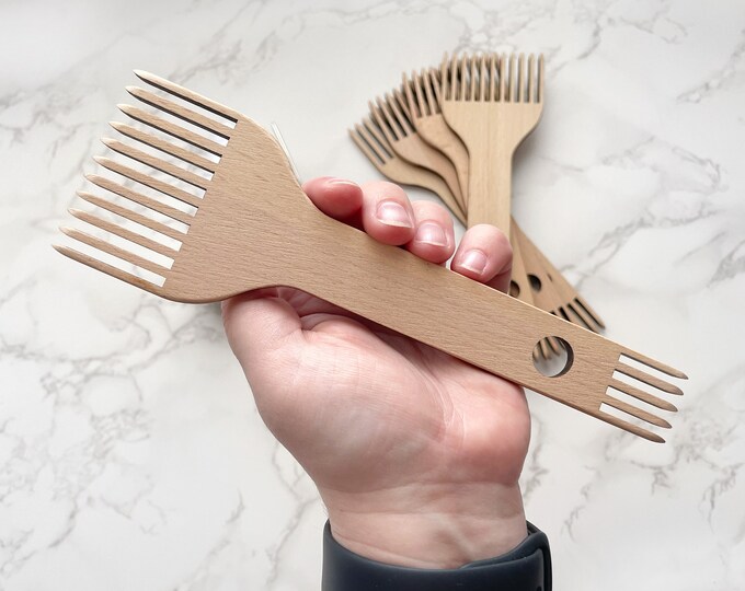 Weaving Comb - Double-ended - Crafting - Tapestry - Etsy