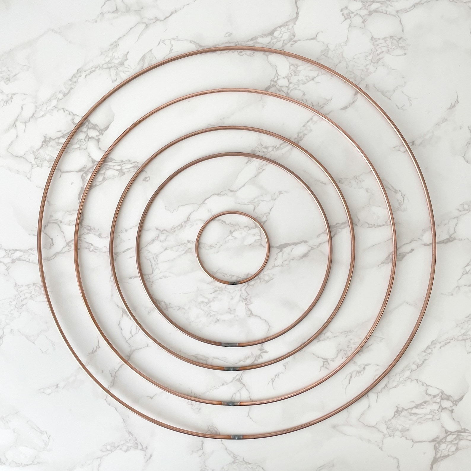 Metal Hoops Super Strong - Macramé / Weaving / Floristry - Craft Hoops ...
