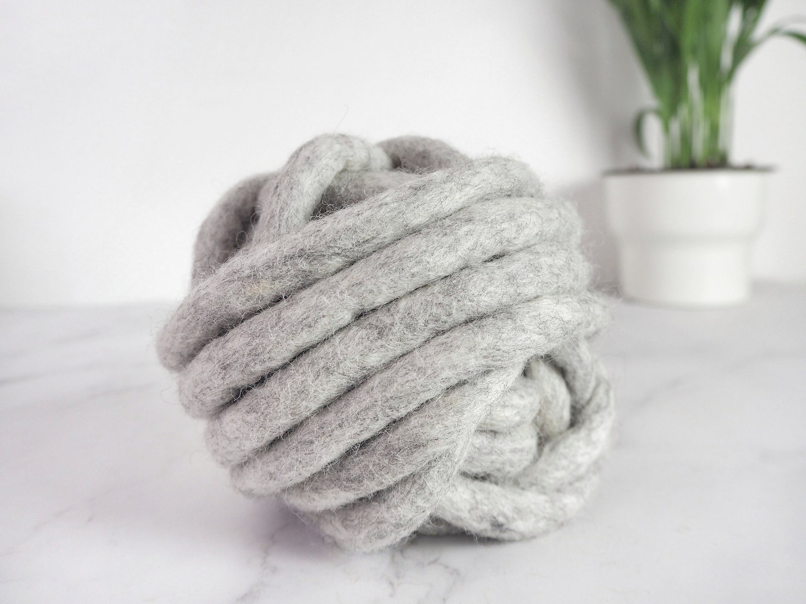 Felted Wool Yarn Rope 100g Chunky Weaving Fibre Arts - Etsy UK
