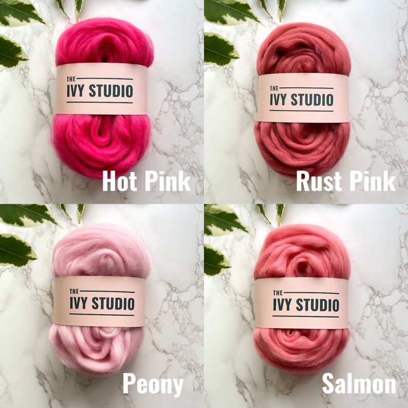 Merino Wool Roving Top Fibre Arts & Crafts - Etsy UK