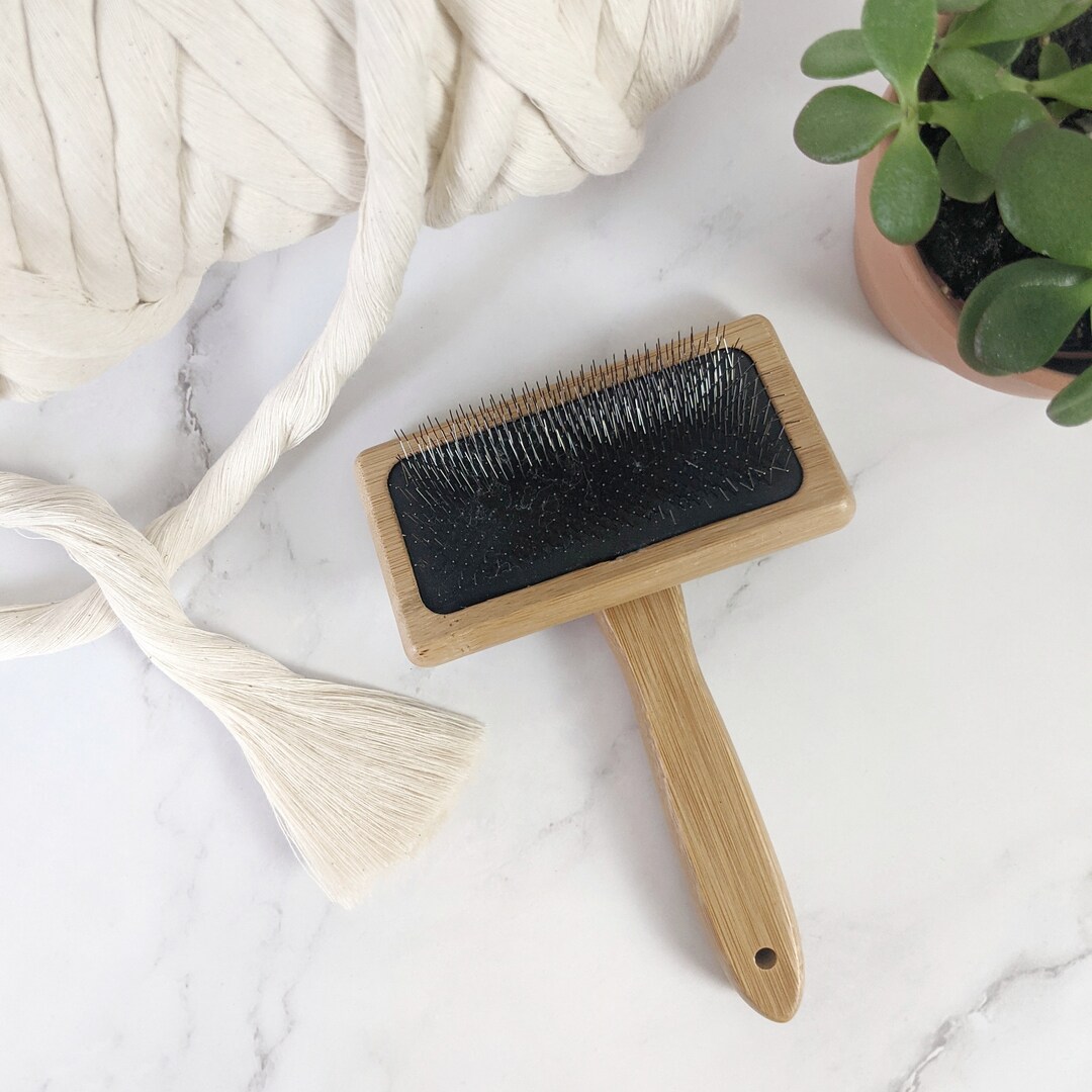 Macrame & Weaving Brush - Cotton String Brush - Etsy