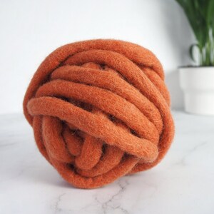 Felted Wool Yarn Rope - 100g - Chunky - Weaving - Fibre Arts Crafts ...