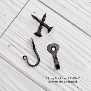 Heart Wall Key Hanger, Hand Forged Horseshoe Heart, Key Holder ...