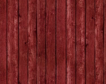 Red Barn Fabric | Etsy