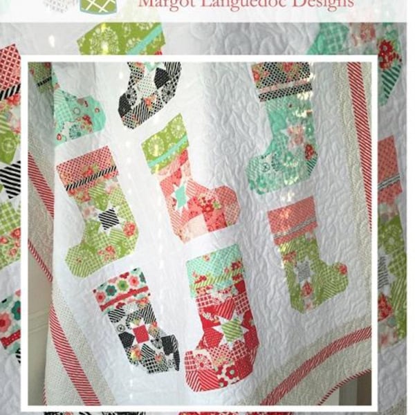 Santa Quilt Pattern - Etsy