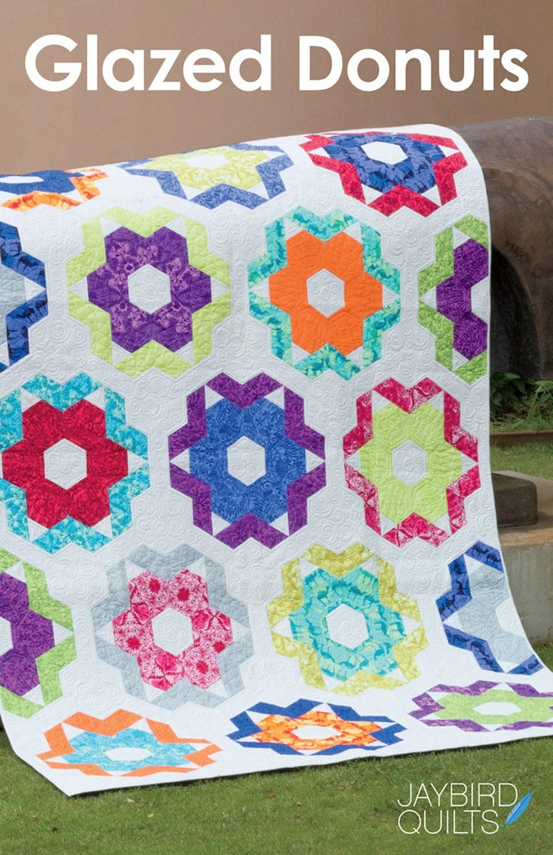 Glazed Donuts Quilt Pattern by Jaybird Quilts - PAPER PATTERN - Etsy