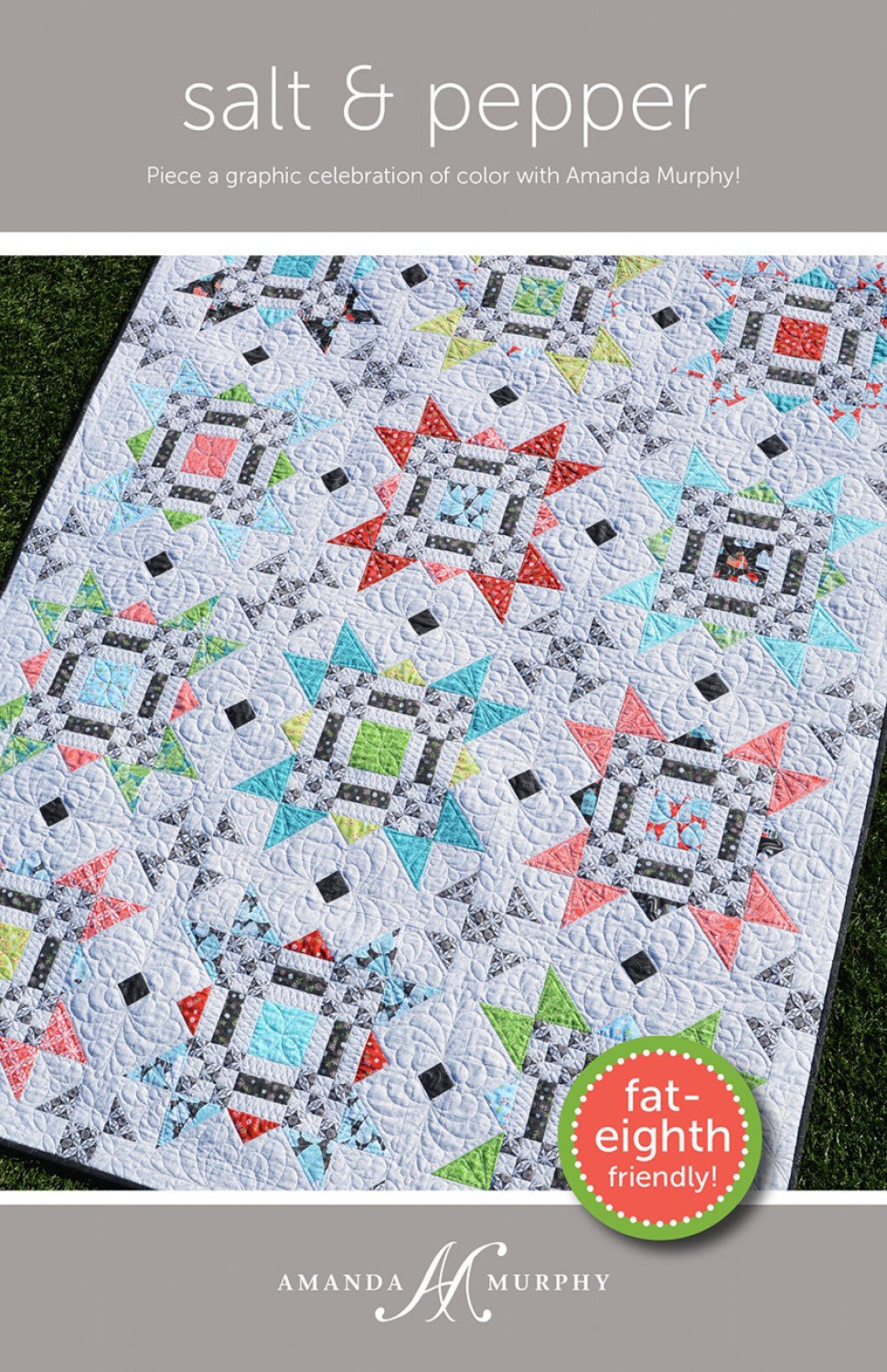 Salt & Pepper Quilt Pattern From Amanda Murphy Design PAPER - Etsy