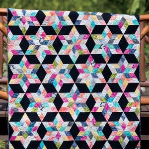 August Stars Quilt Pattern by Jaybird Quilts - PAPER PATTERN - Etsy