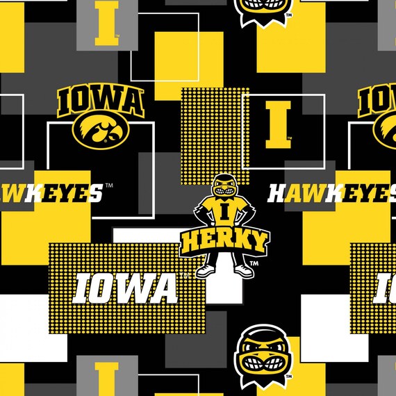 PRECUT Fabric Iowa Block Print Cotton Fabric From Sykel - Etsy