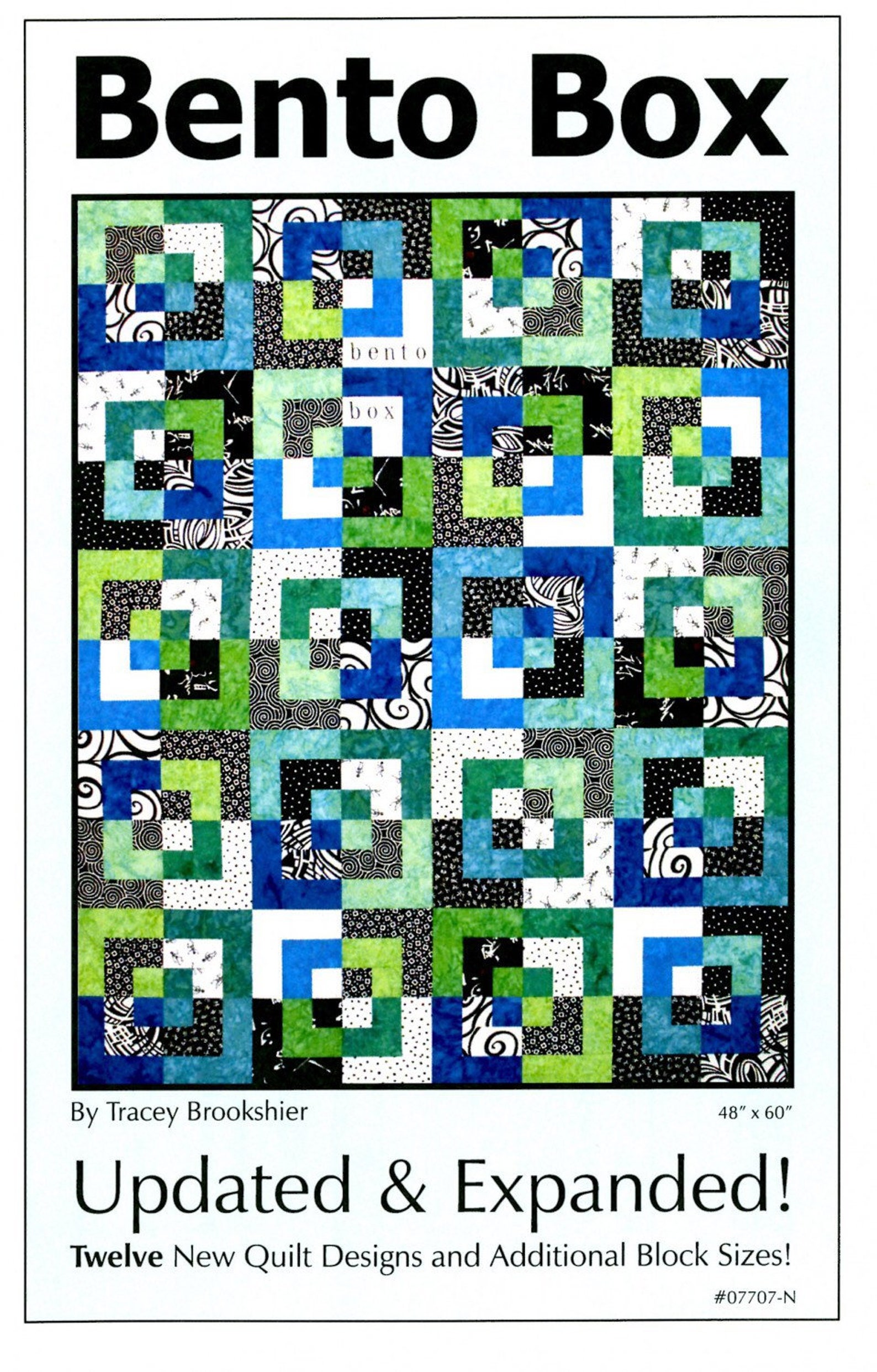 Bento Box Quilt Pattern Updated and Expanded by Tracey - Etsy
