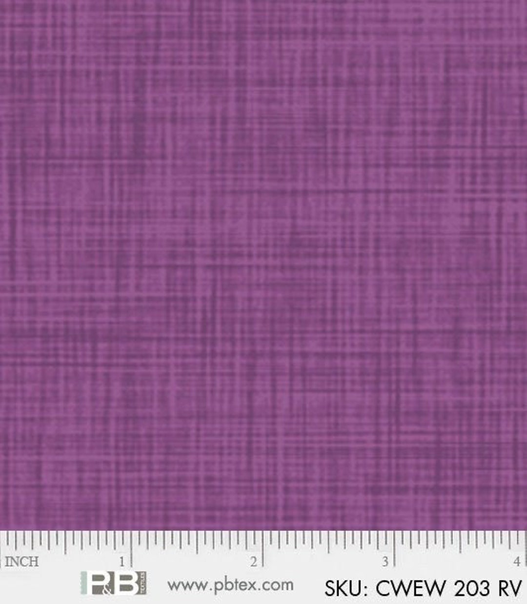 CWEW00203RV Color Weave Wide Backing 108" Wide Purple Crosshatch - Etsy