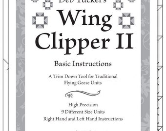 WING CLIPPER I Tool Ruler Deb Tucker Studio 180 Design DT07 Flying ...
