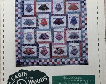 Cabin in the Woods Quilt Pattern | Etsy