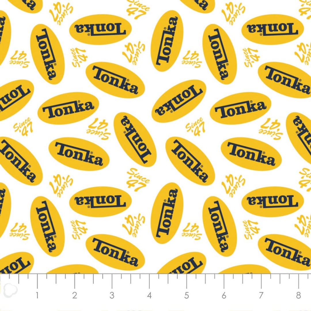 95060205-01 Tonka Logo Toss White Camelot Tonka Retro Tough Licensed ...