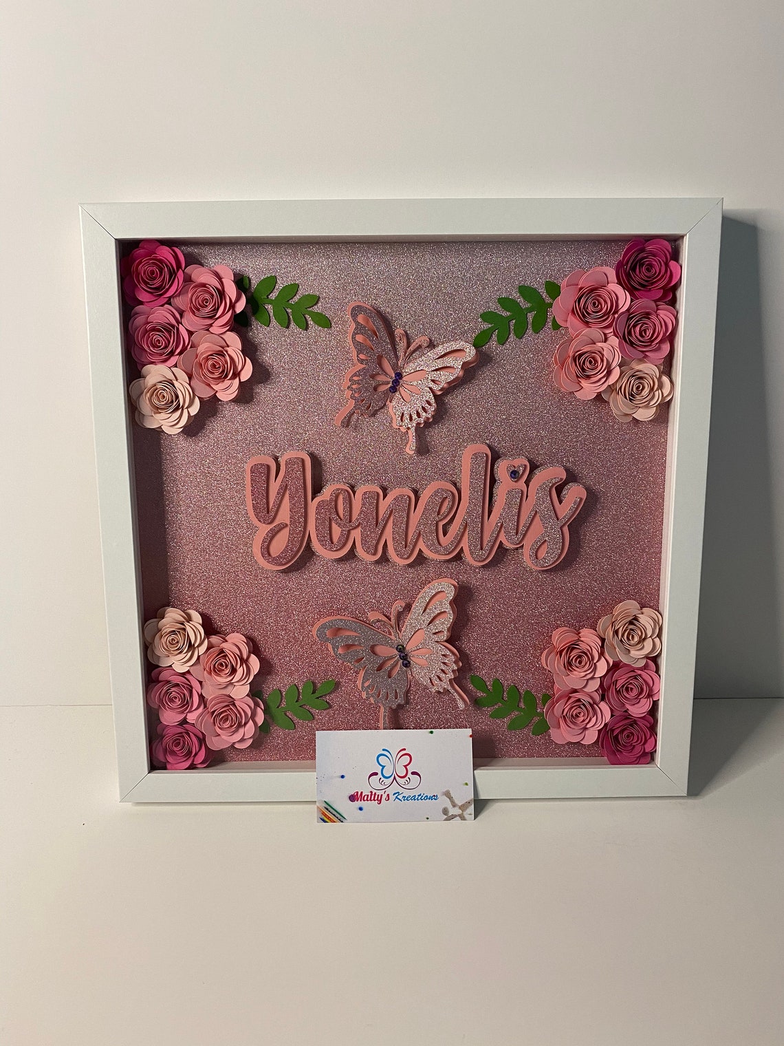 3D Shadow Boxes / Cuadros / 3D Flowers / Decoración / - Etsy