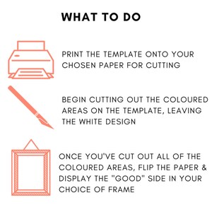 Floral Cuttlefish | Papercutting Template for Personal Use | PDF, PNG ...