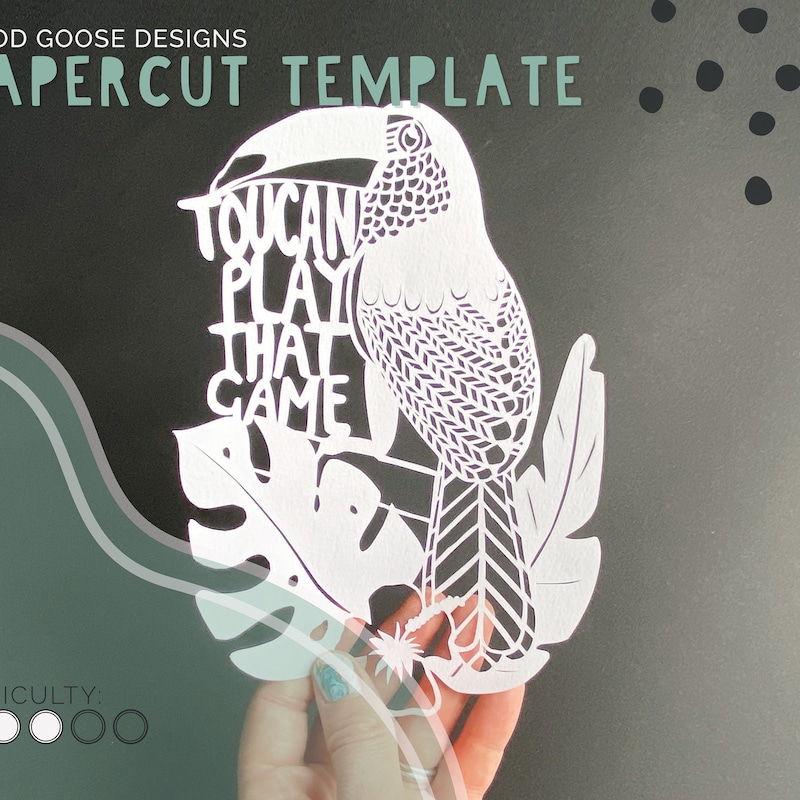 Papercut Template - Etsy