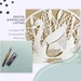Swan and Cygnet Papercut Template | PDF, SVG & PNG - Etsy