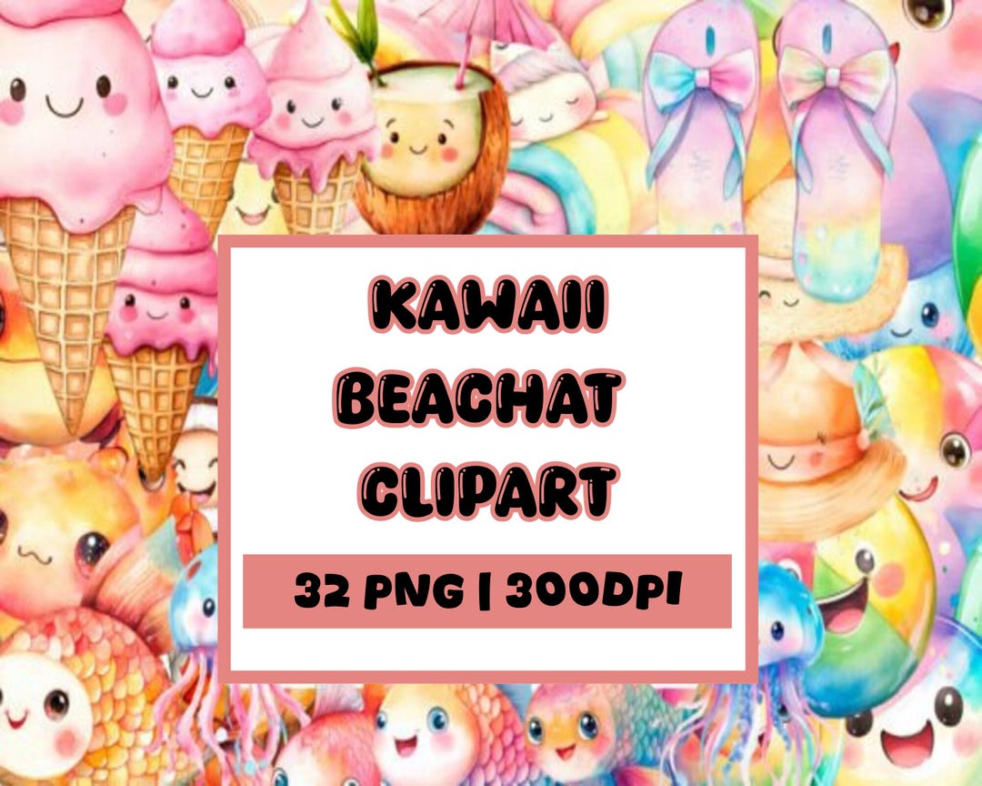 Kawaii Beach Clipart | Kawaii Clip Art Images | Kawaii Beach Clipart ...