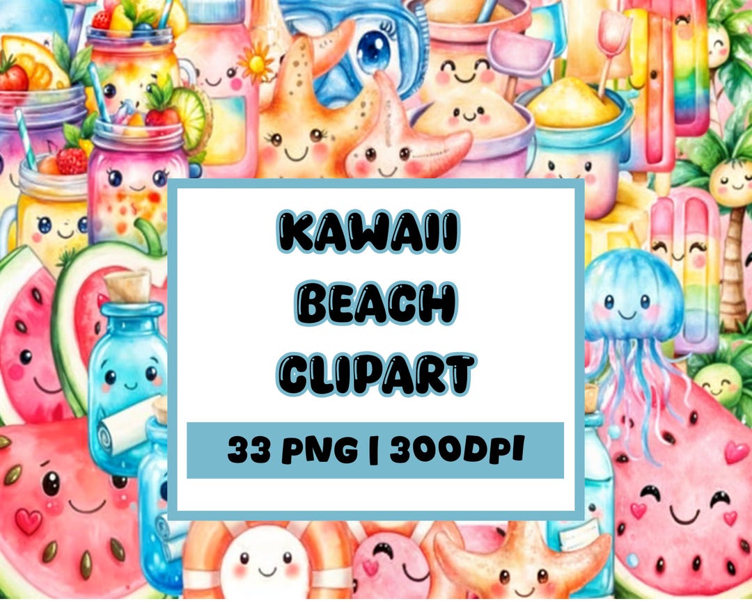 Kawaii Beach Clipart | Kawaii Clip Art Images | Kawaii Beach Clipart ...