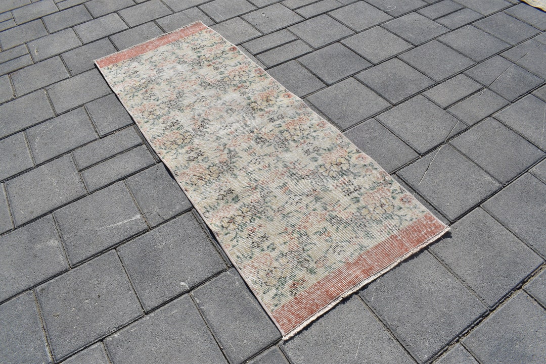 Turkish Runner Rug,oushak Runner,vintage Runner, Handmade Runner 2x6 ...