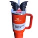 Halloween Straw Topper, Bat Bow Straw Topper, Stanley Straw Topper ...