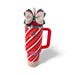 Stanley Christmas Tree Cake Bow Straw Topper, Stanley Candy Cane Twist ...