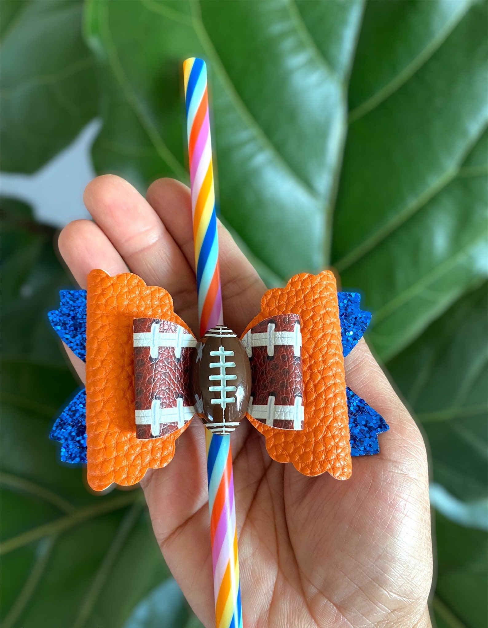 Pink Bow Straws Straw Bows Straw Bow Topper for Studded - Etsy