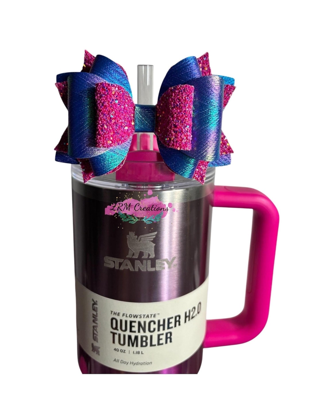 Stanley Berry Truffle Bow Straw Topper, Stanley Pink Cup Accessories ...