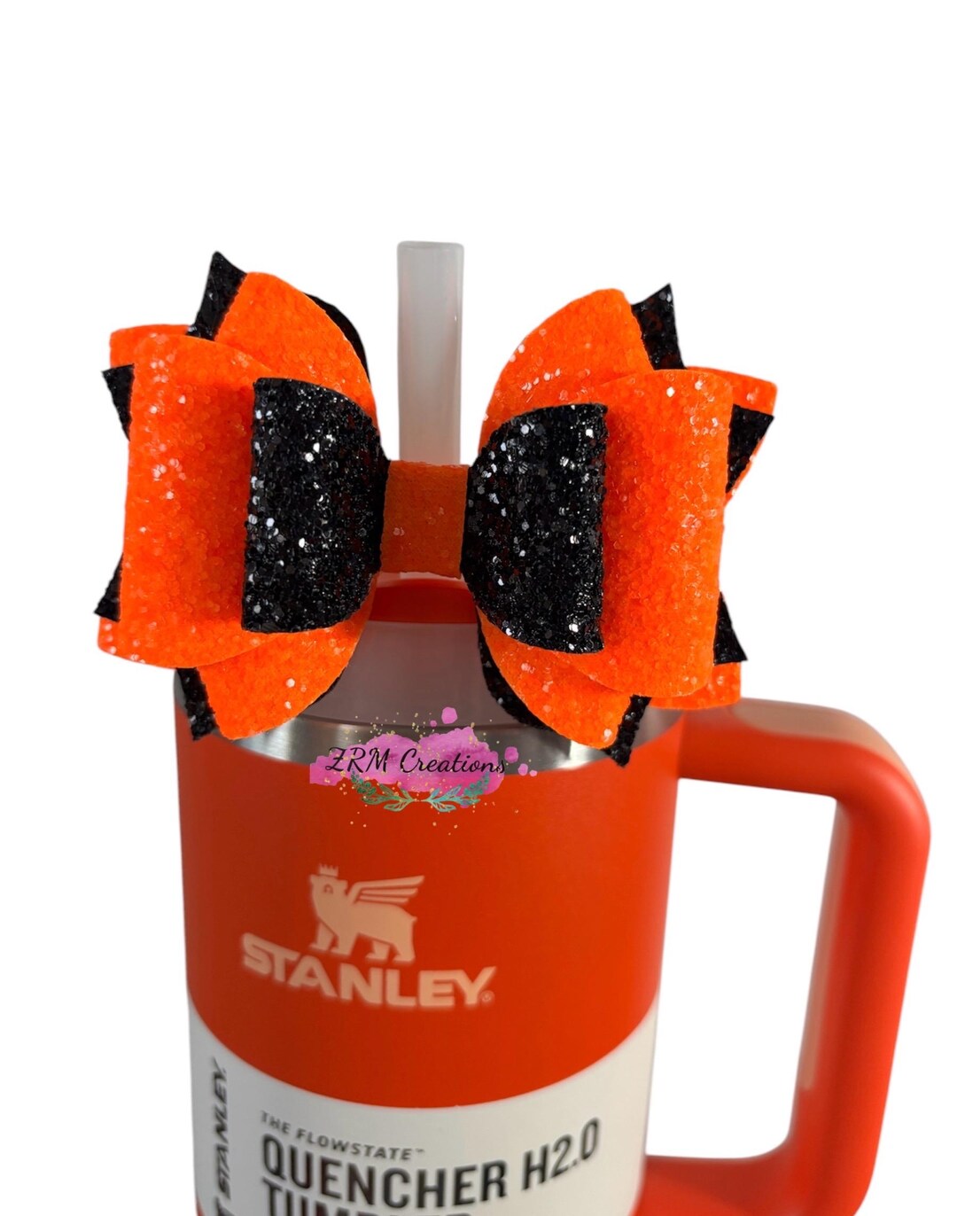 Stanley Neon Orange Topper, Stanley Black Orange Cup Accessories ...