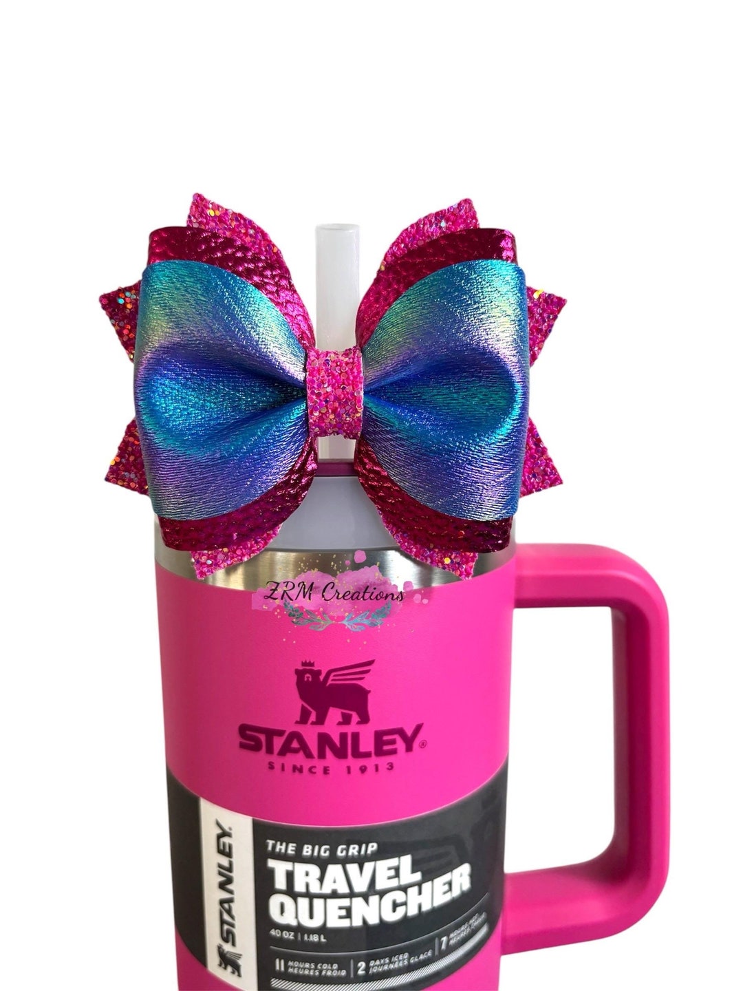 Stanley Berry Truffle Bow Straw Topper, Stanley Tumbler Accessories ...
