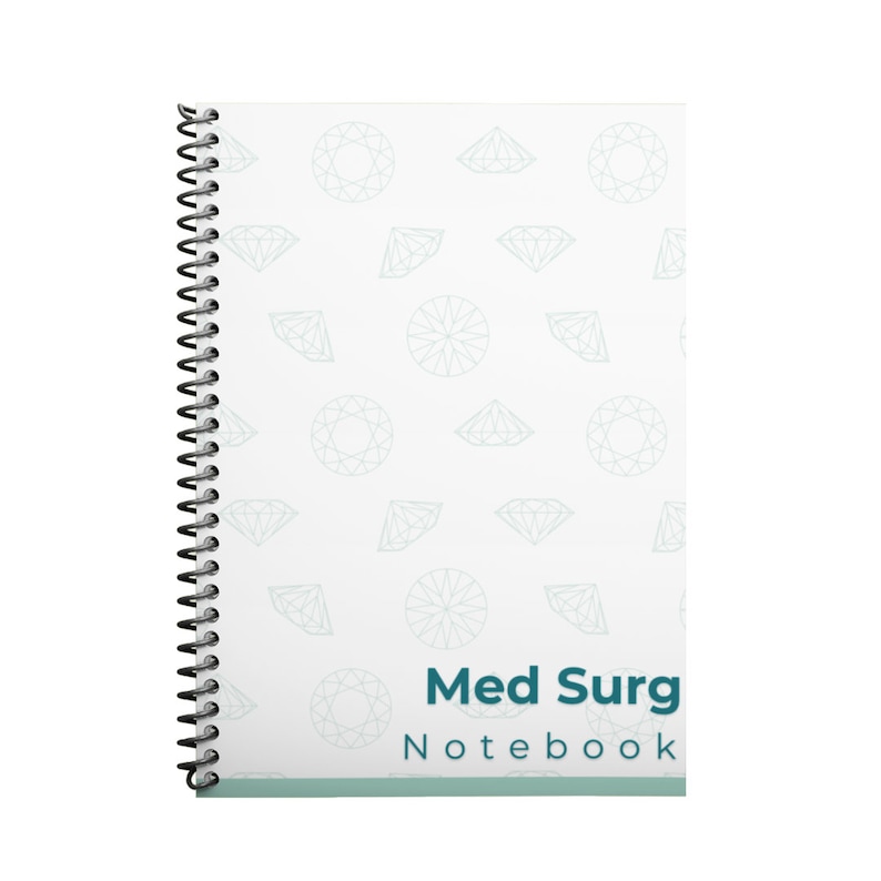 Med Surg Notebook | Pathophysiology Notebooks | Nursing Template ...