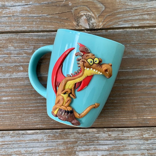 Dragon Mugs - Etsy