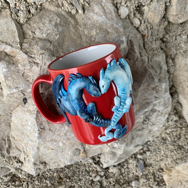 Dragon Mugs - Etsy