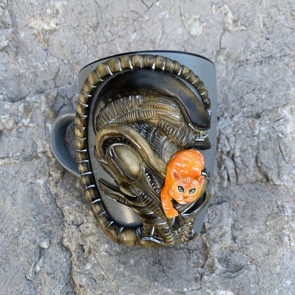 Alien Xenomorph Mug - Etsy