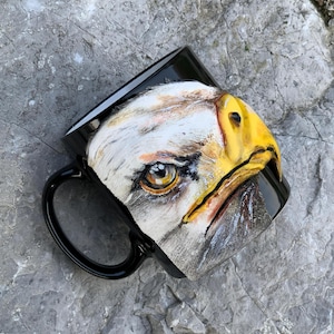 Bald Eagle Mug, Eagle Coffee Mug, Eagle Mug, Mug With Eagle. - Etsy