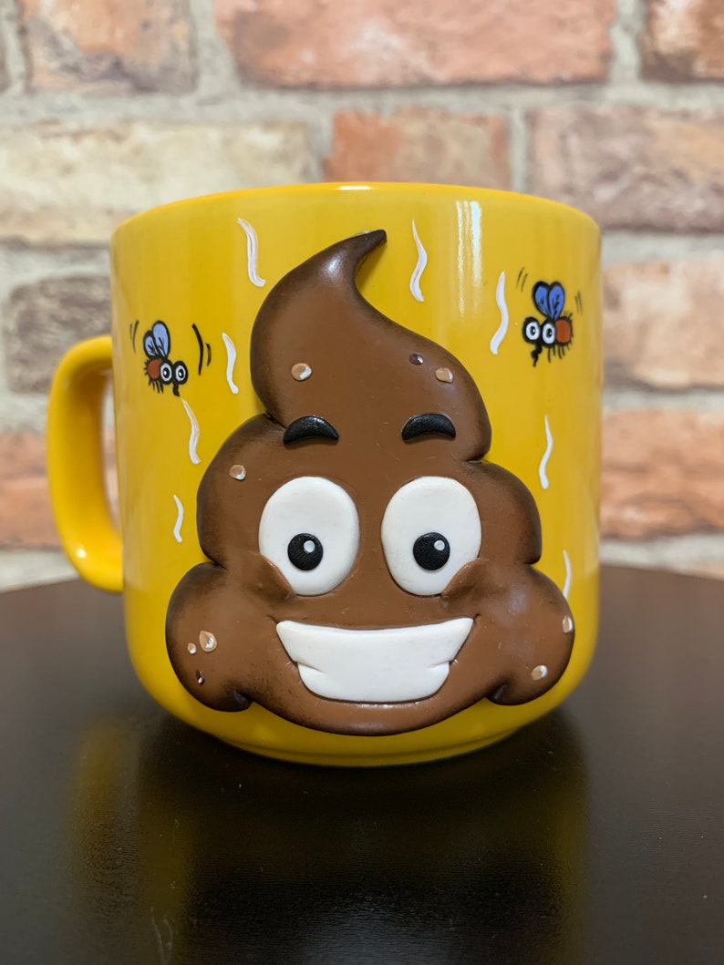 Poop Mug Polymer Poop Mug Positive Turd Funny Poop Gift | Etsy