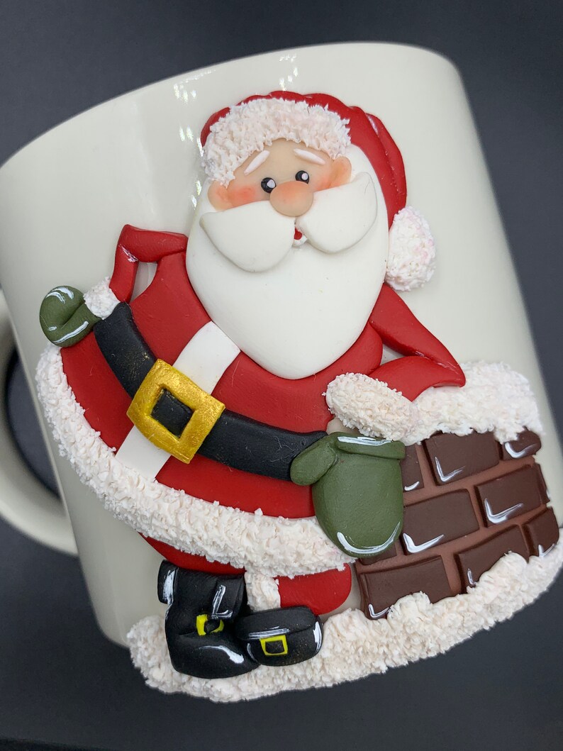 Super Positive Santa Claus Mug With Santa Christmas Mug - Etsy