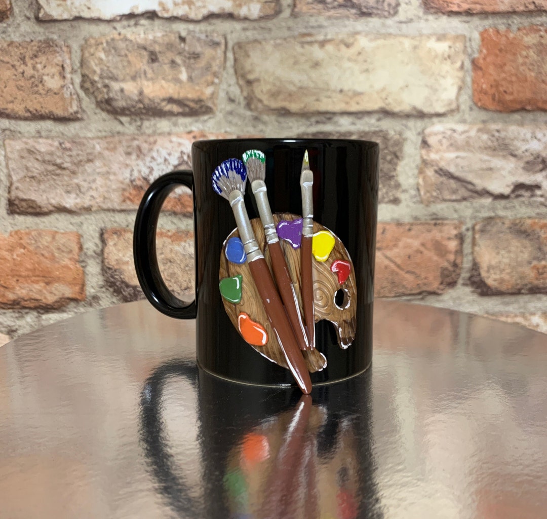 Mug for the Artist, Art Mug, Watercolor Paint Mug, Creative Gift for an ...