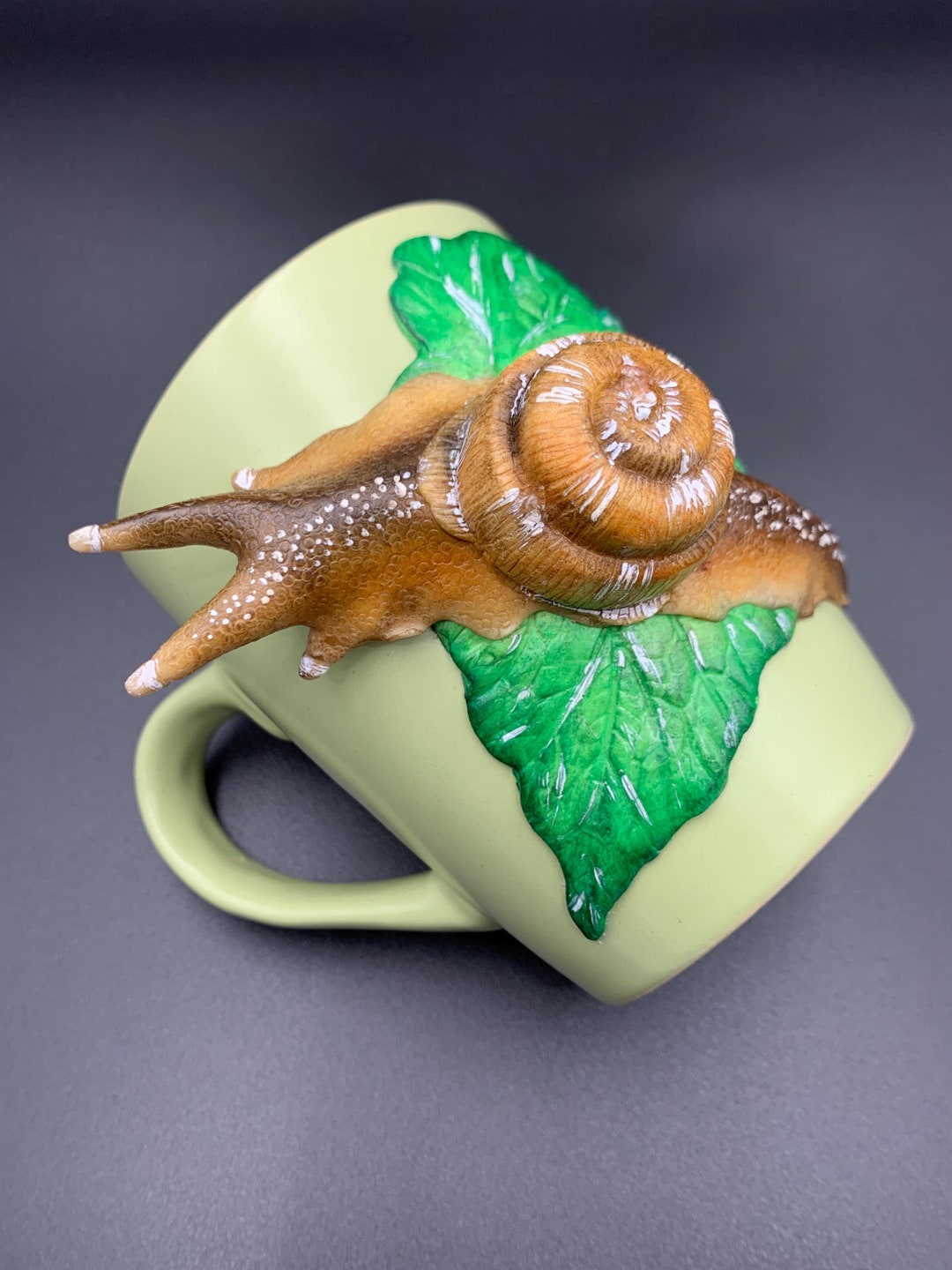 Land Snail Mug, Giant African Snail, Snail 3d - Etsy