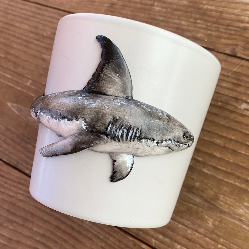 Polymer Clay Shark - Etsy