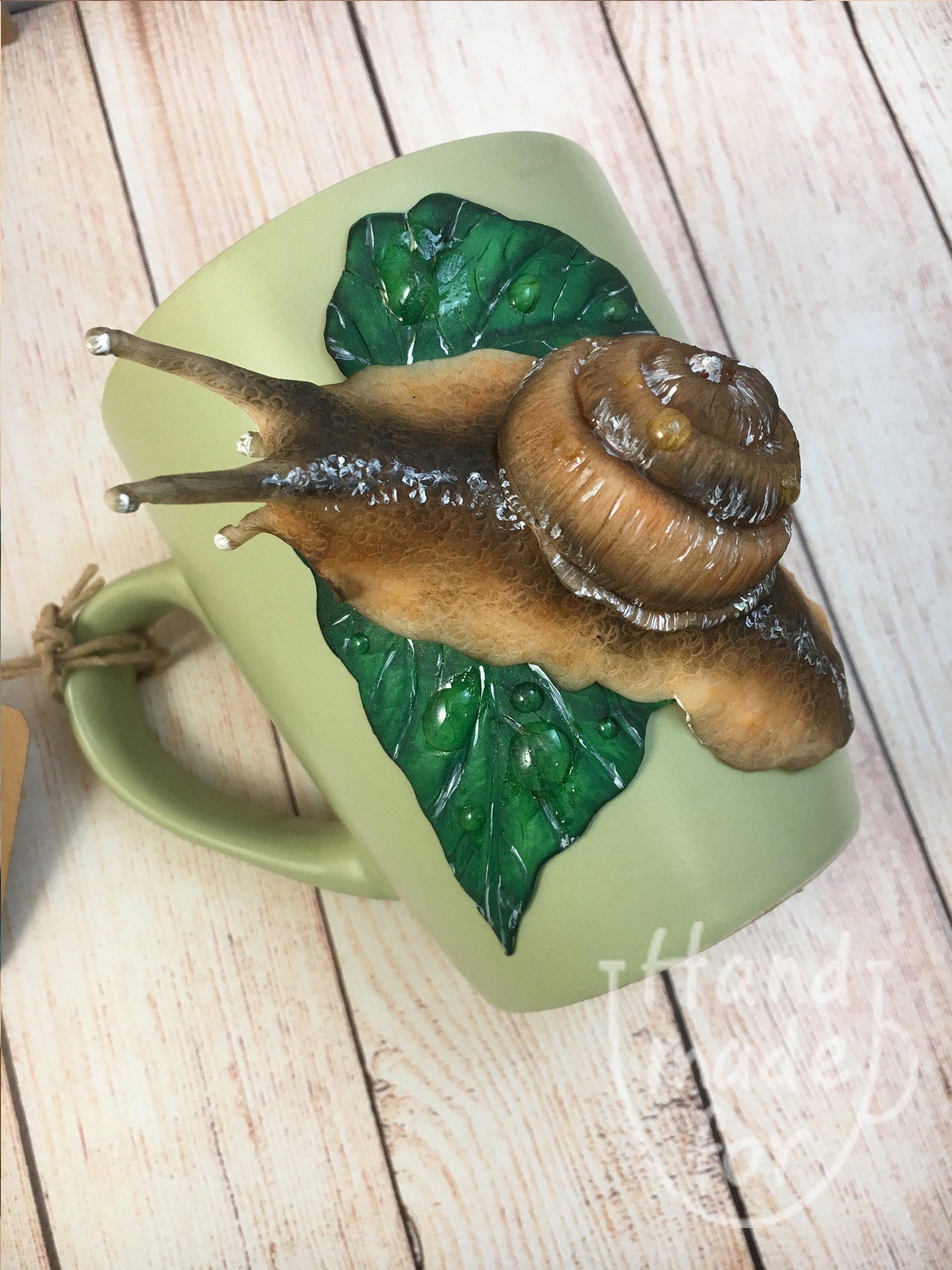 Mug snail cup grape snail mug Achatina fulica cup gigantic | Etsy