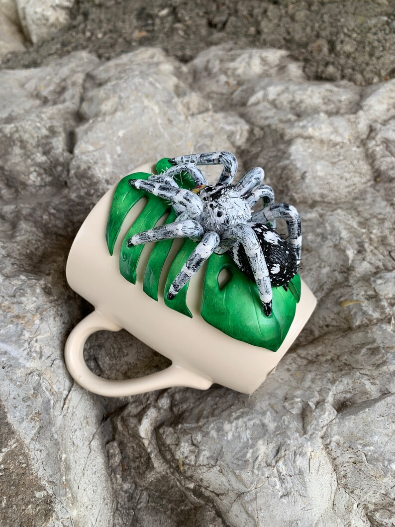 Jumping Spider Mug, Jumping Spider Art, Jumping Spider 3d - Etsy
