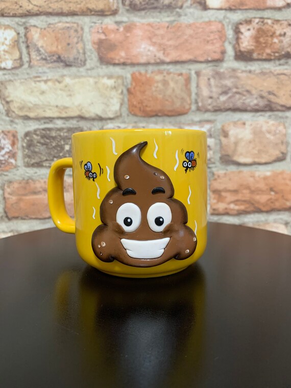 Poop Mug Polymer Poop Mug Positive Turd Funny Poop Gift | Etsy